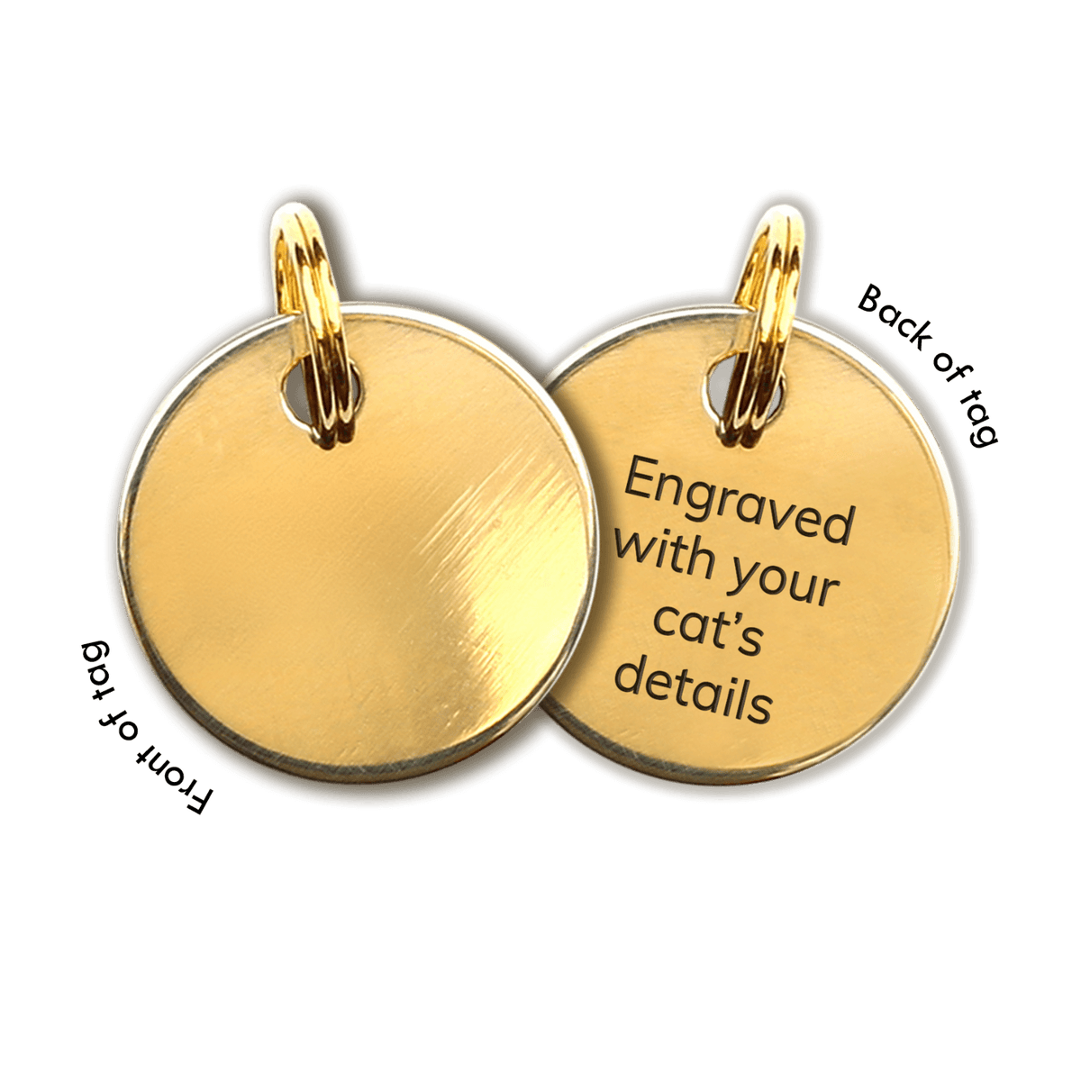 Cat ID Tag | Engraved Name Tag for Cats – Supakit®