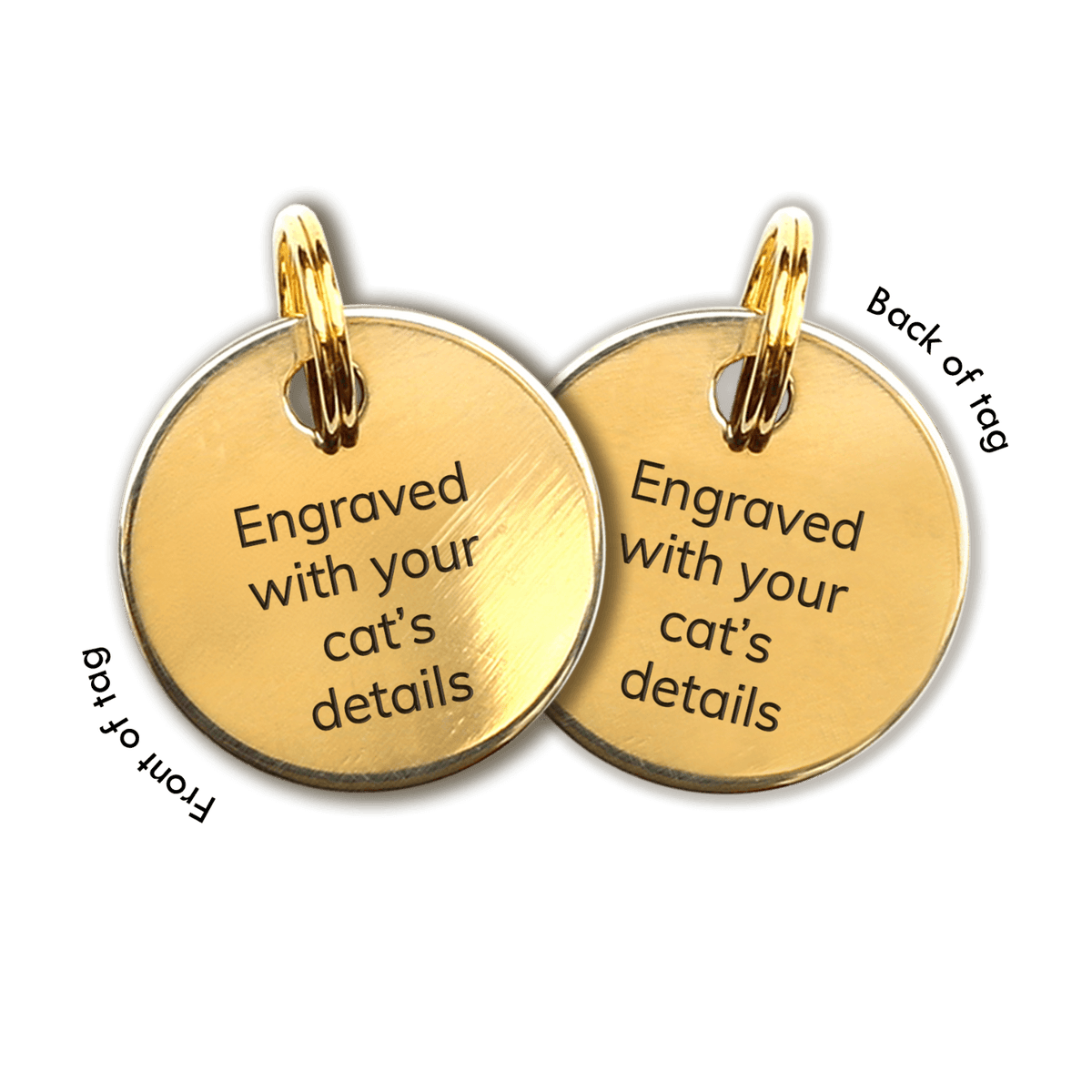 Cat ID Tag | Engraved Name Tag for Cats – Supakit®